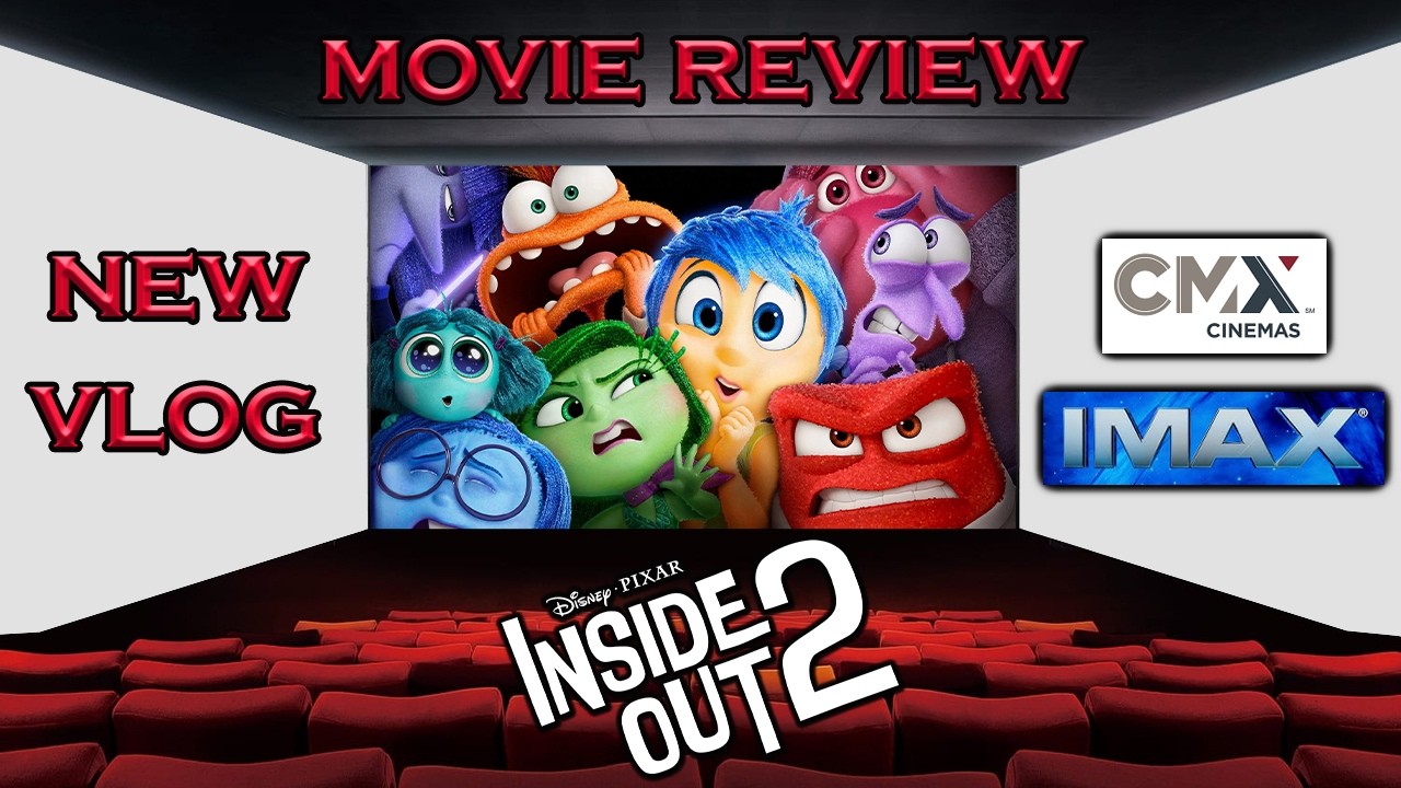 Inside Out 2 2024 Vlog and Review at CMX Theatres + A quick visit to ...