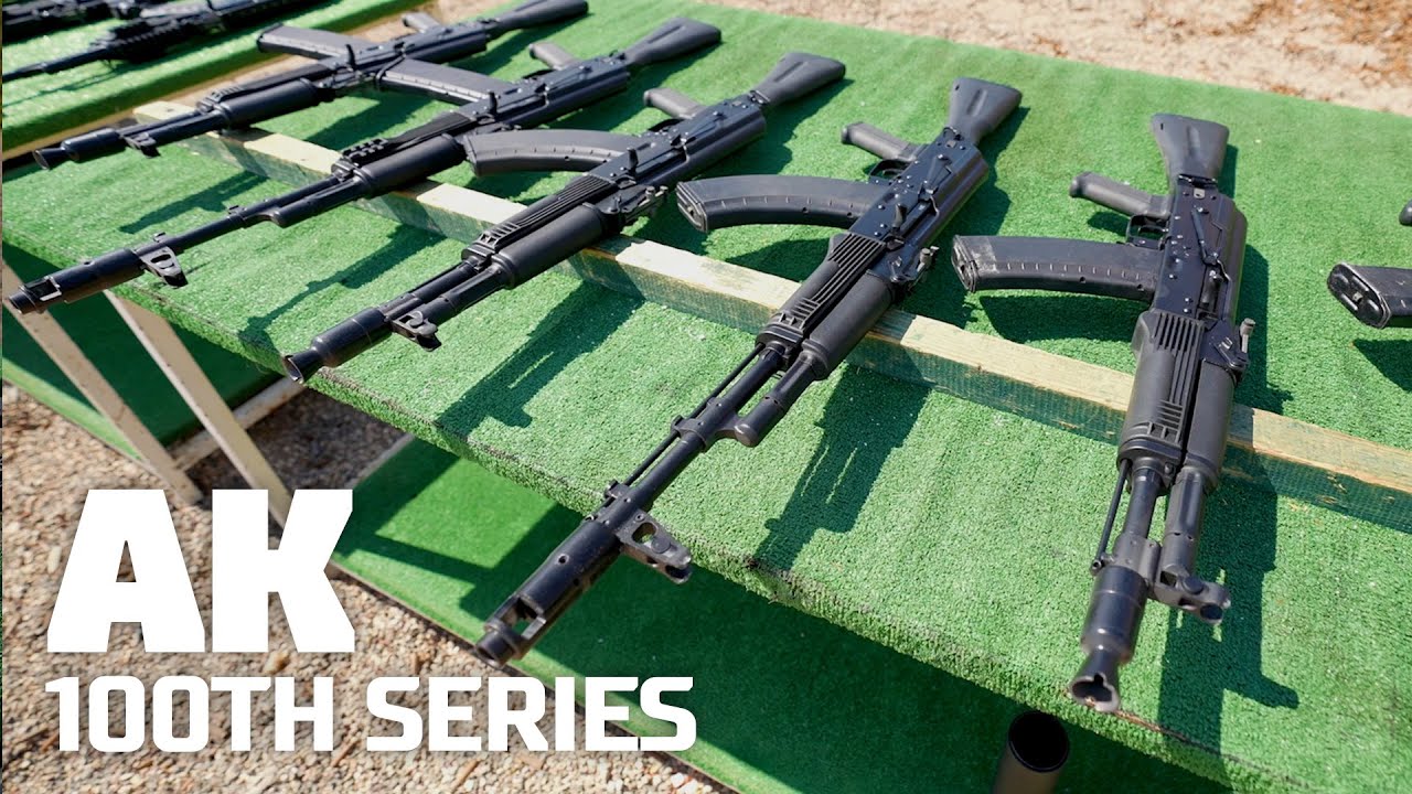 AK 100th Series of Kalashnikov Assault Rifles - YouTube