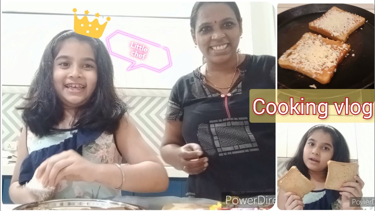Mumbai cooking maid vlog/we have little chef🤗 ️ in kitchen,my sous chef ...