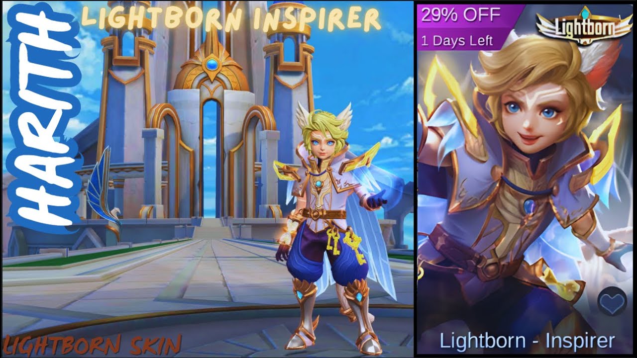 Harith Lightborn - Inspirer (Lightborn Skin) [MLBB Skin Effects 4K UHD ...