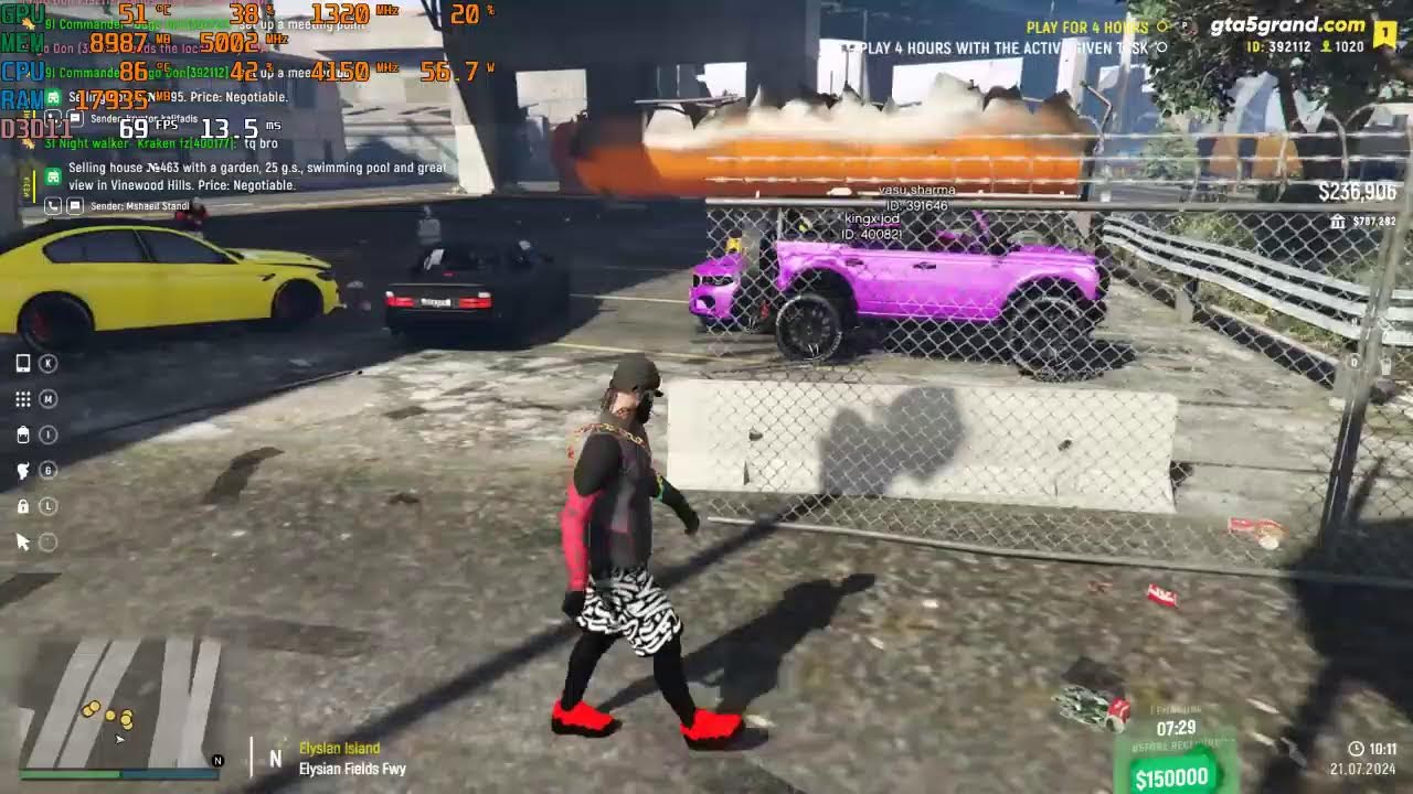 GTA 5 Grand RP Gameplay live - YouTube