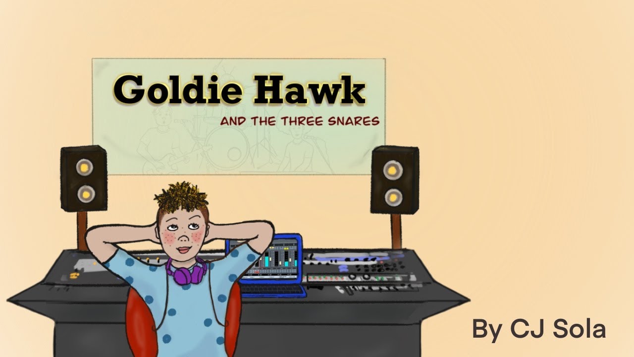 GOLDIE HAWK READ ALOUD - RHYMING MUSIC PRODUCTION STORY FOR KIDS! - YouTube