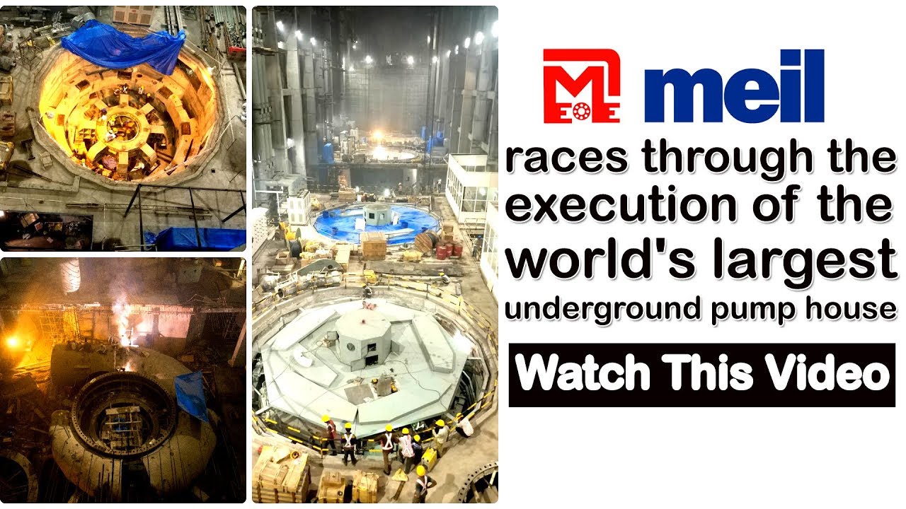 Kaleshwaram Project | MEIL Races Through The Execution Of The World's ...