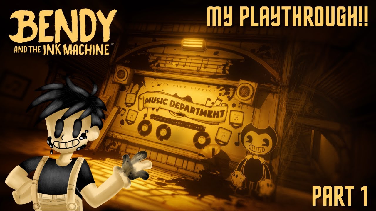 My FIRST Ever Playthrough of Bendy and the Ink Machine!! It's Spoopy ...