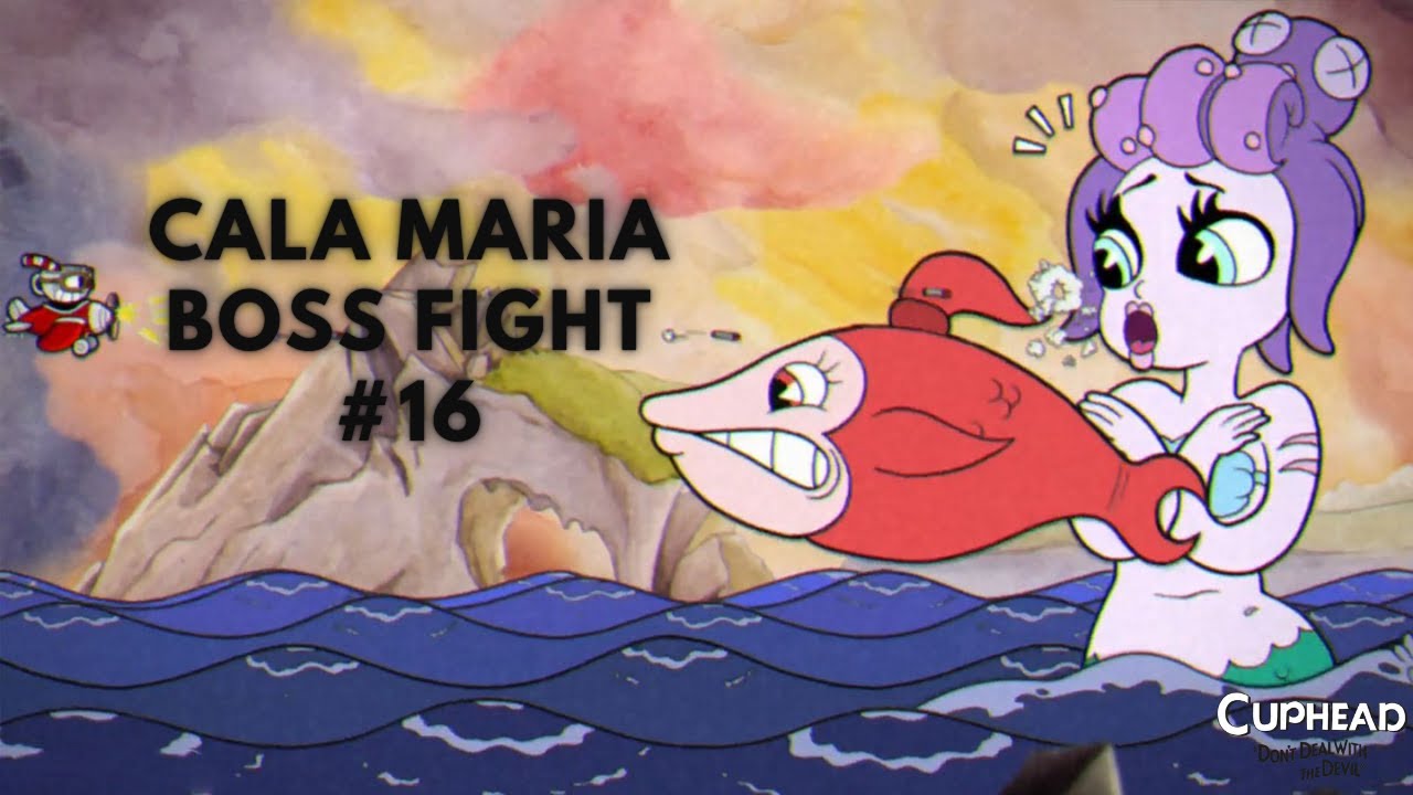 Cuphead Cala Maria Boss Fight 16 Youtube
