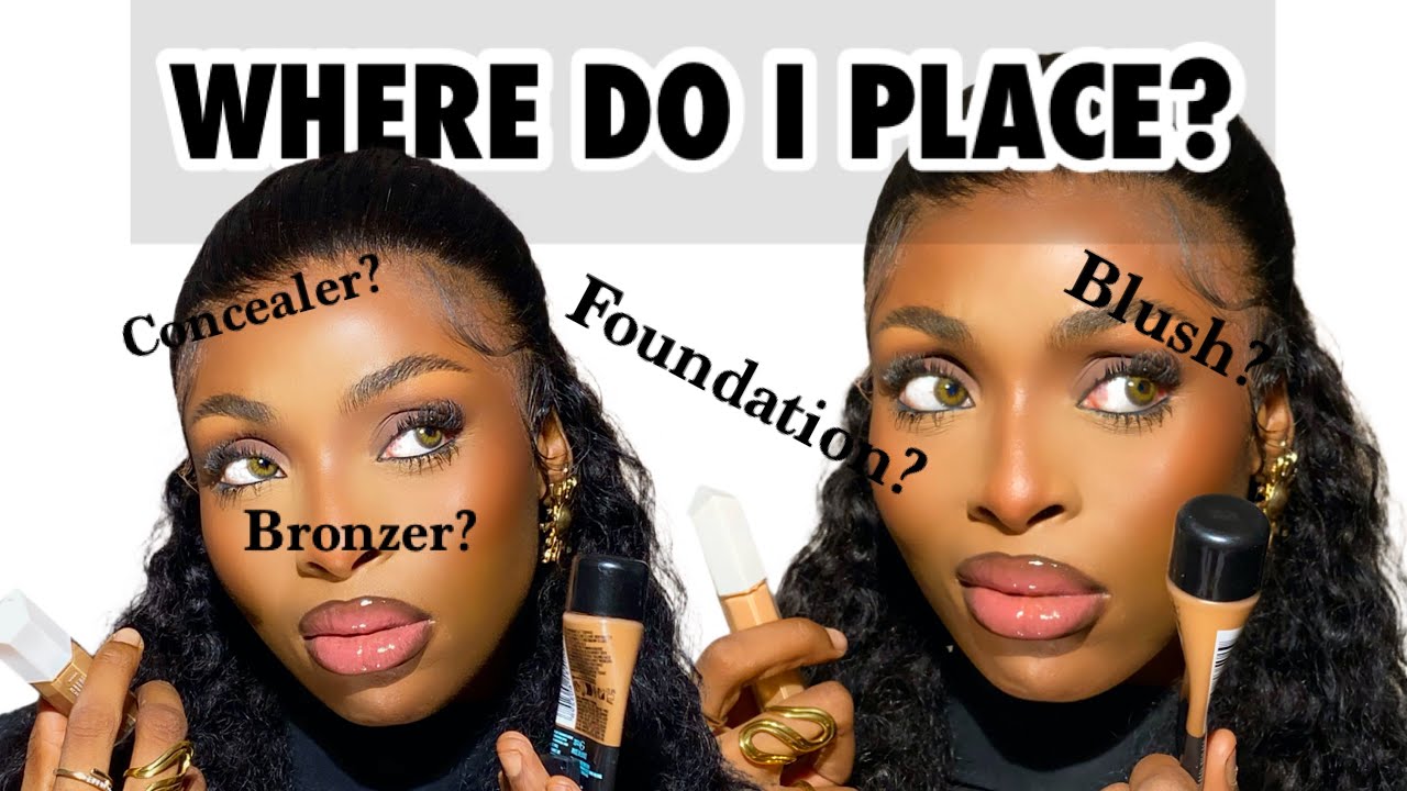 HOW TO PLACE YOUR MAKEUP FOR A FLAWLESS FINISH - YouTube