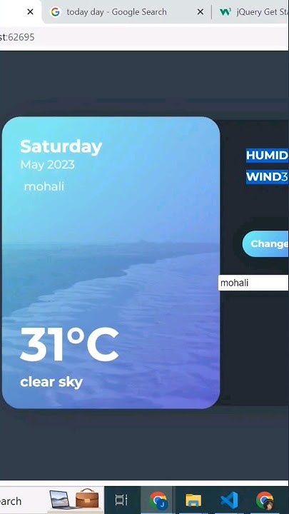 Full Tutorial Link in Comment Weather 🌡️ app Using Angular - YouTube