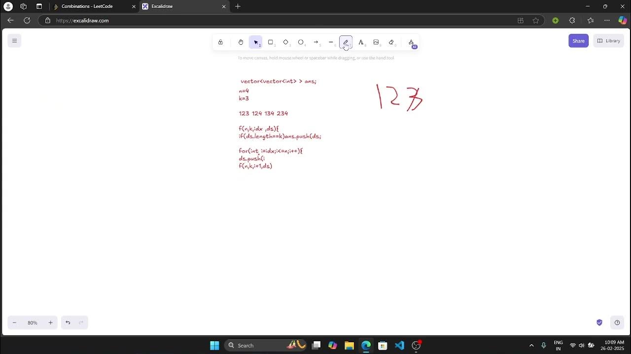 77. Combinations #leetcode #medium - YouTube