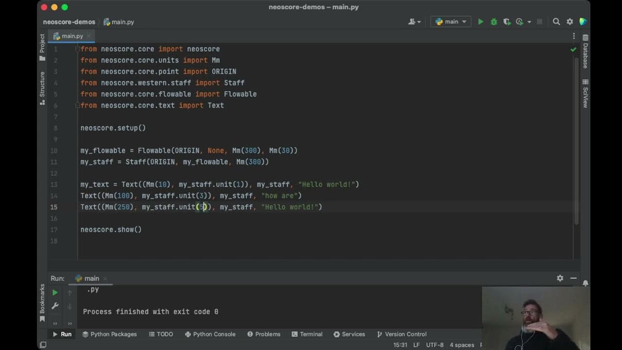 neoscore western staff tutorial - YouTube