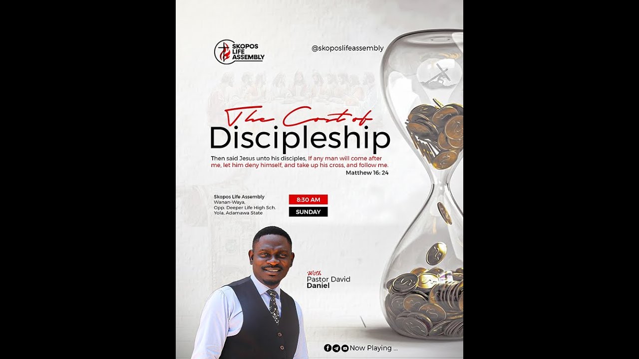 28092025 SUNDAY SERVICE THE COST OF DISCIPLESHIP BY PASTOR DAVID DANIEL ...