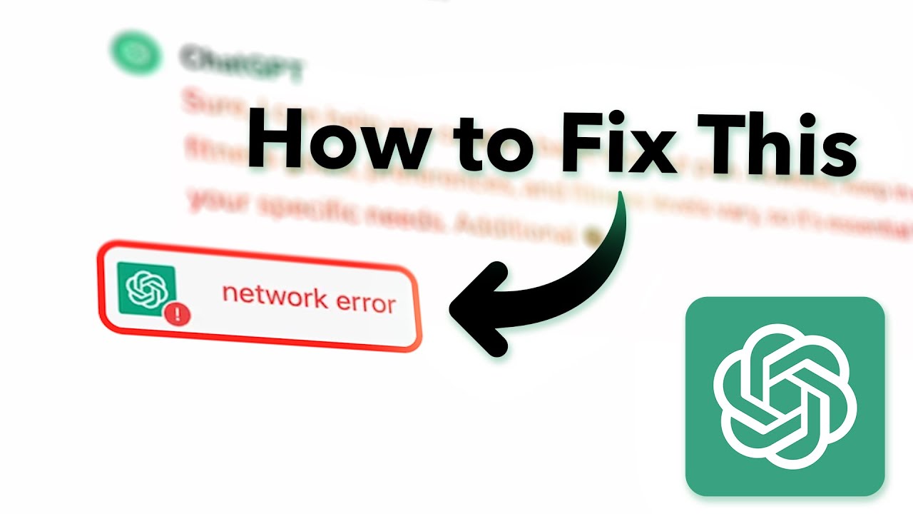 How to Fix ChatGPT Not Working? - YouTube