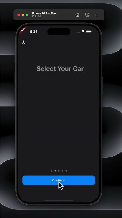Flutter iOS-Style Animated Onboarding Screens | Create WOW UI!!!! #shorts #flutter @flutterdev ...