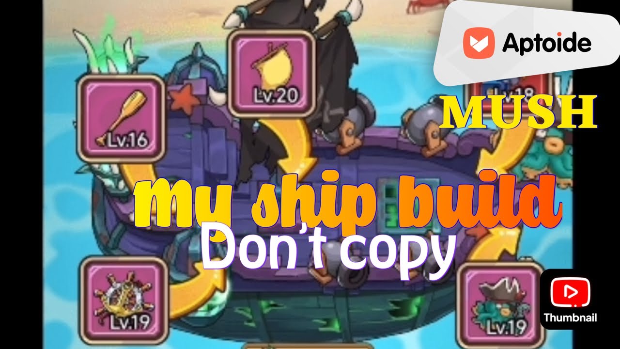 Legend of Mushroom- An average mage build for Ships (I don't recommend ...