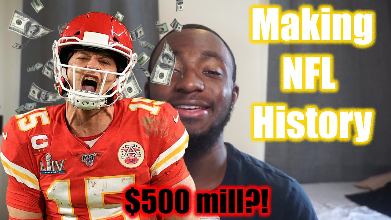 Patrick Mahomes signs LEGENDARY Contract Extension!! | The Drop - YouTube