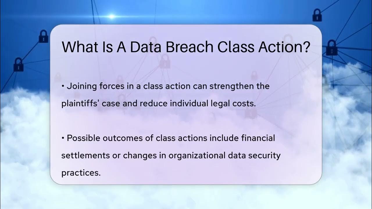 What Is A Data Breach Class Action? - SecurityFirstCorp.com - YouTube