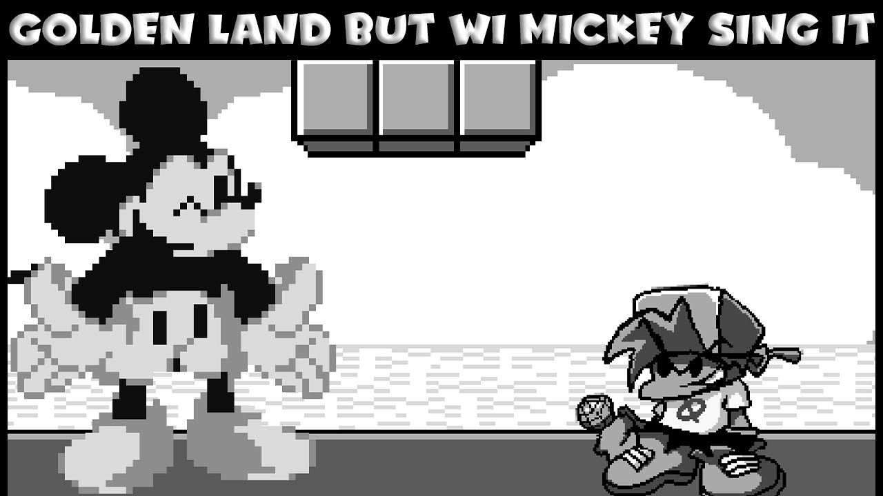 Golden Land But WI Mickey Sing It - Friday Night Funkin [Mario Madness ...