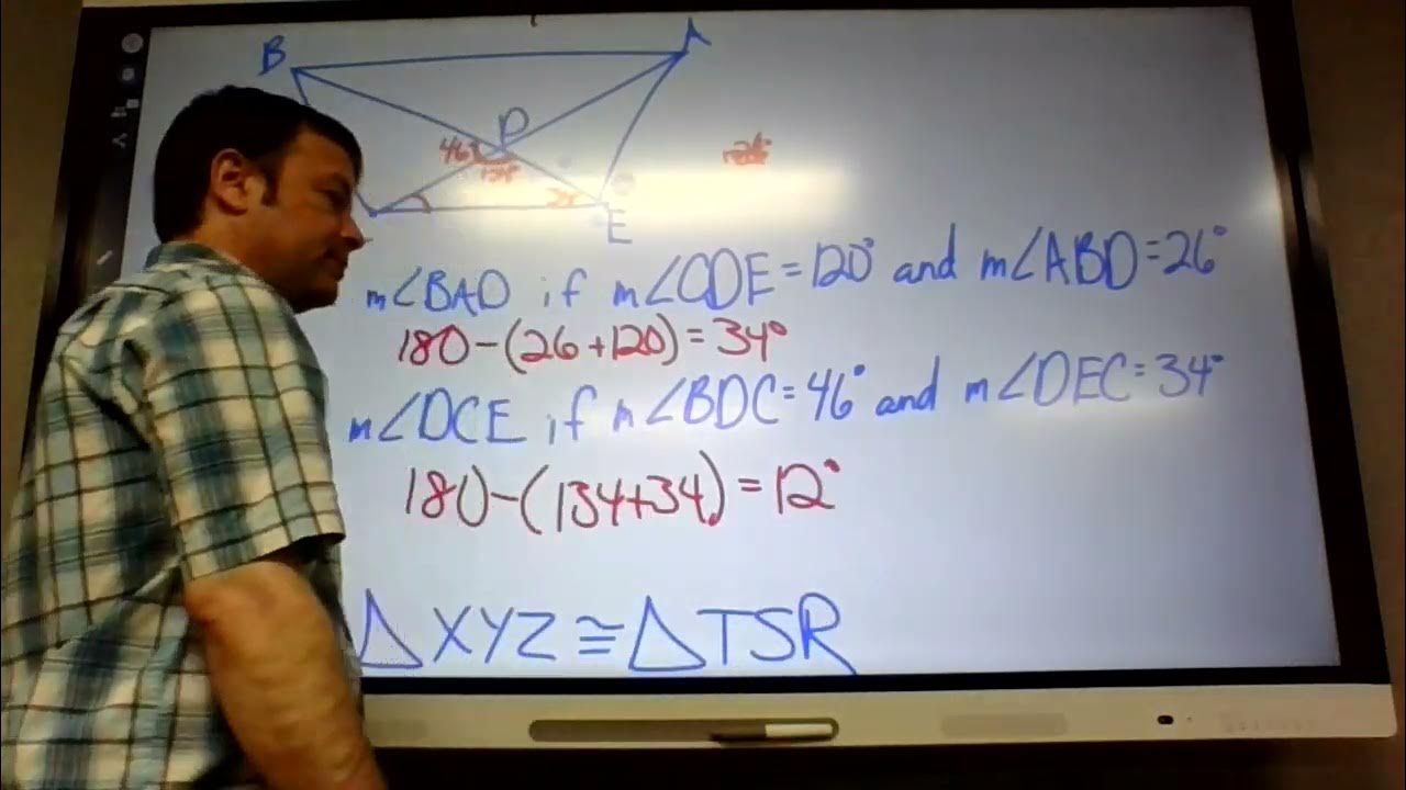 Geometry Chapter 4 Test Prep - YouTube