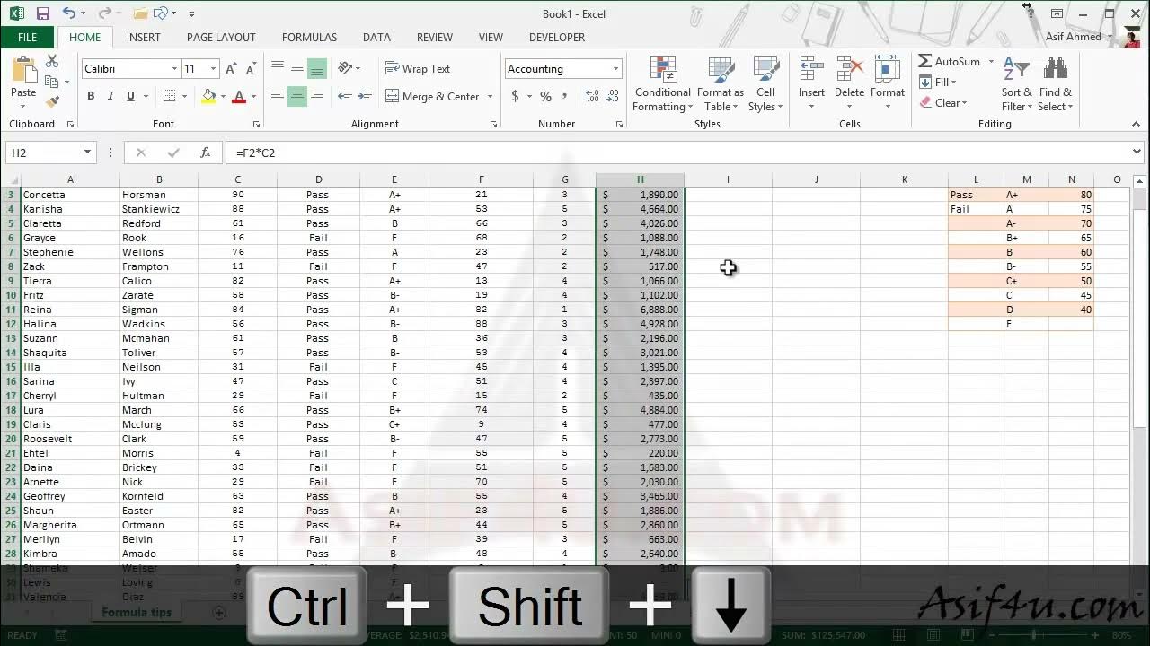Excel Advanced Functions Training Bangla 04 Converting formula to value in Excel - YouTube