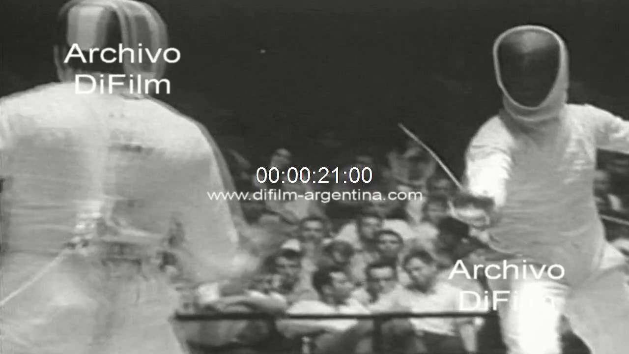 Campeonato mundial de esgrima en La Habana-Cuba 1969 - YouTube