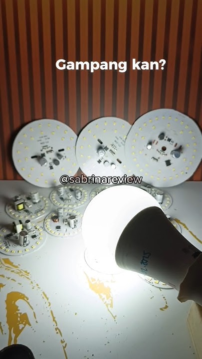 "Cara Servis Lampu LED yang Mati - cukup 1 menit" #lampuled #servislampu #shorts #fyp - YouTube