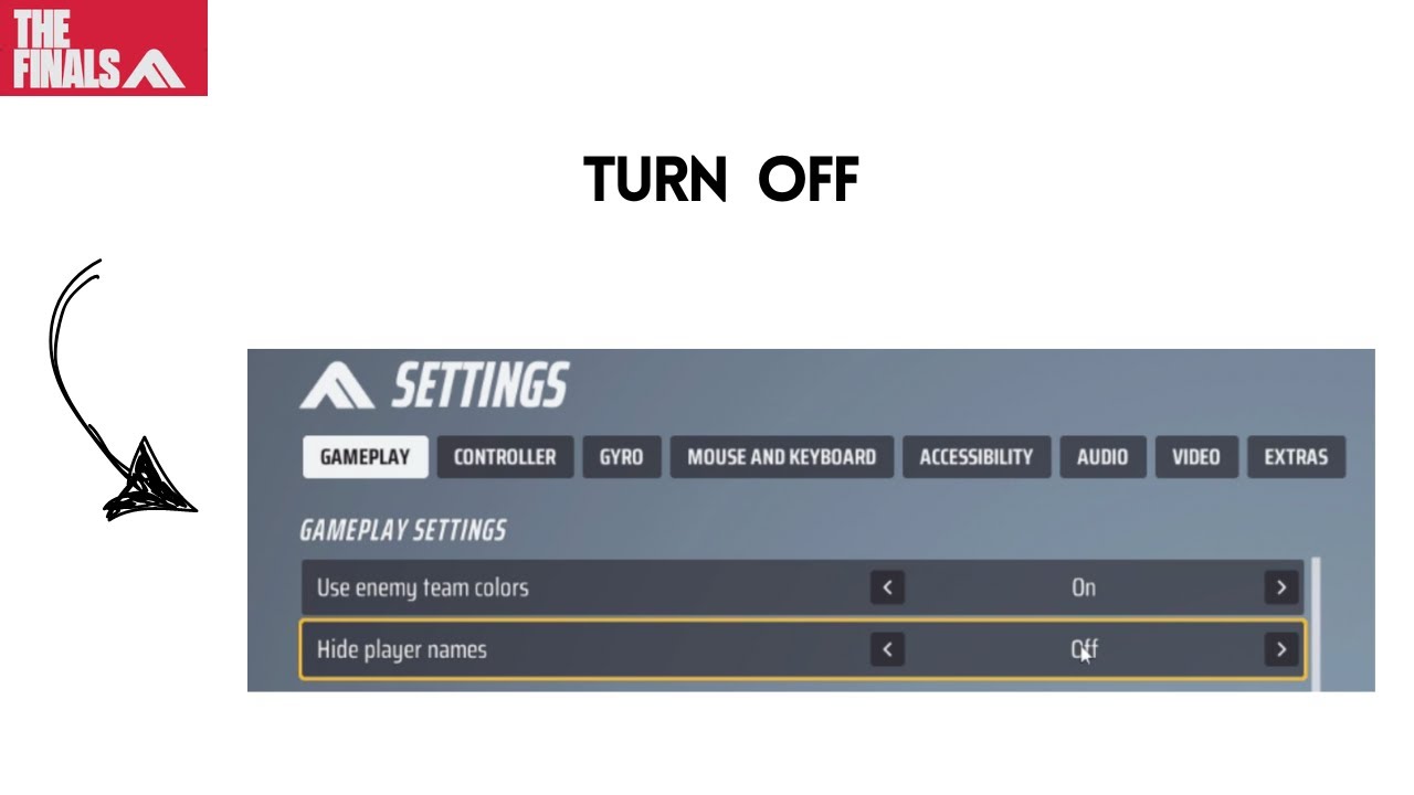 How to Turn on and off Use Enemy team Colors and hide player name in ...