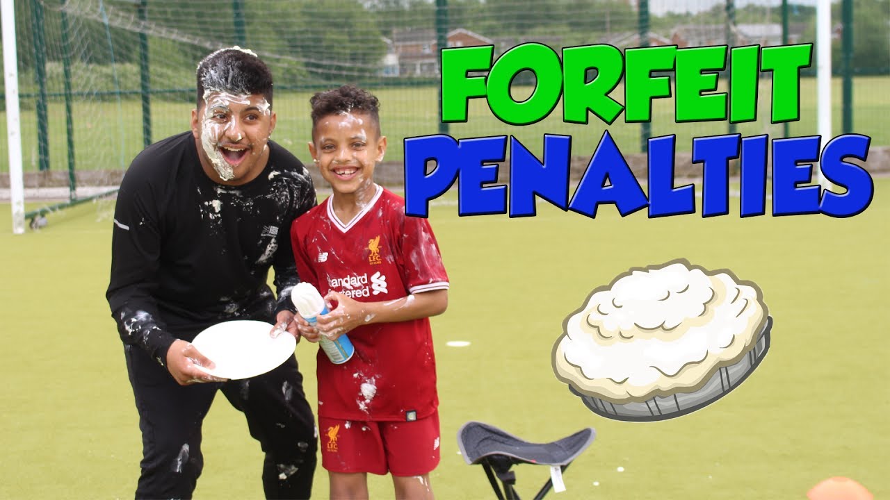 FOOTBALL CHALLENGE | PENALTY SHOOTOUT CHALLENGE!! | BLIND FOLDED ...
