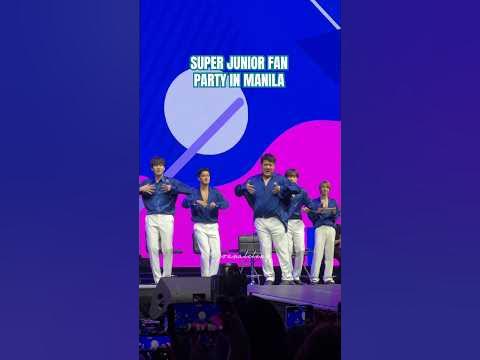 [20230721] Super Junior Fan Party in Manila - Teacher Shindong teaching Kyuhyun, Siwon and ...