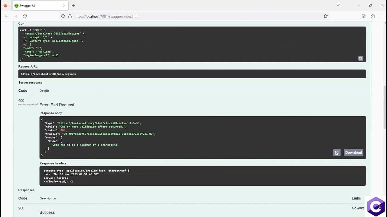 Adding Model Validations To Endpoints in ASP.NET Core- Part #33 - YouTube