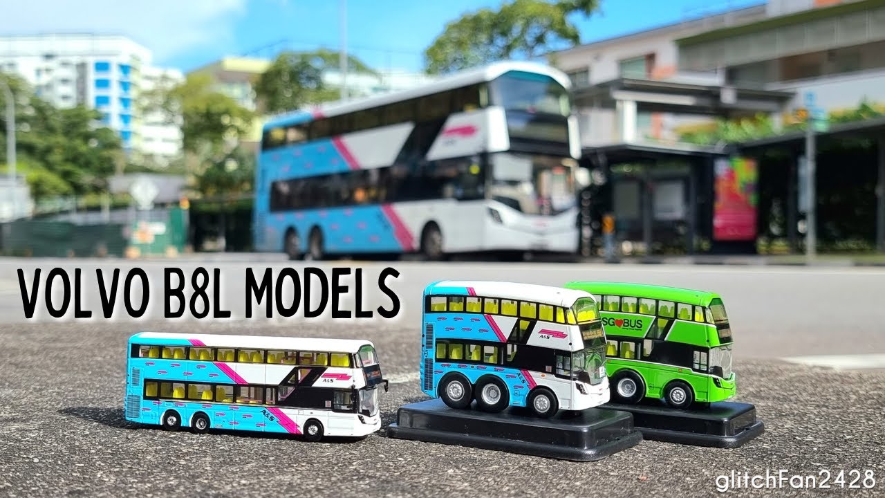 Singapore's Volvo B8L.. Real Bus x Models | A&S Transit / Lush Green SG ️BUS - YouTube