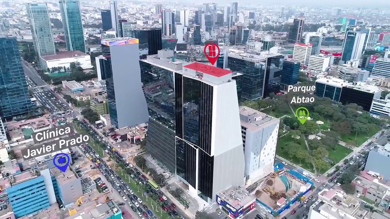 Torre Javier Prado, oficinas prime en San Isidro - YouTube