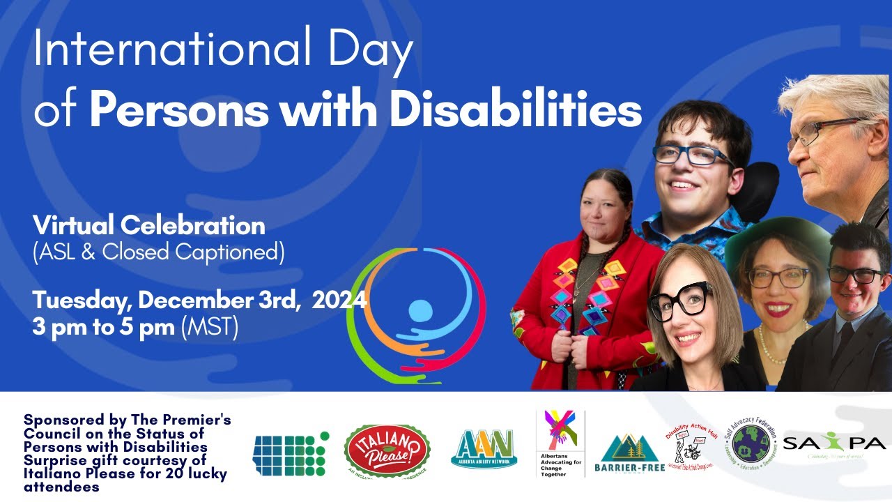 Alberta Wide Virtual IDPD Celebration 2024 - YouTube