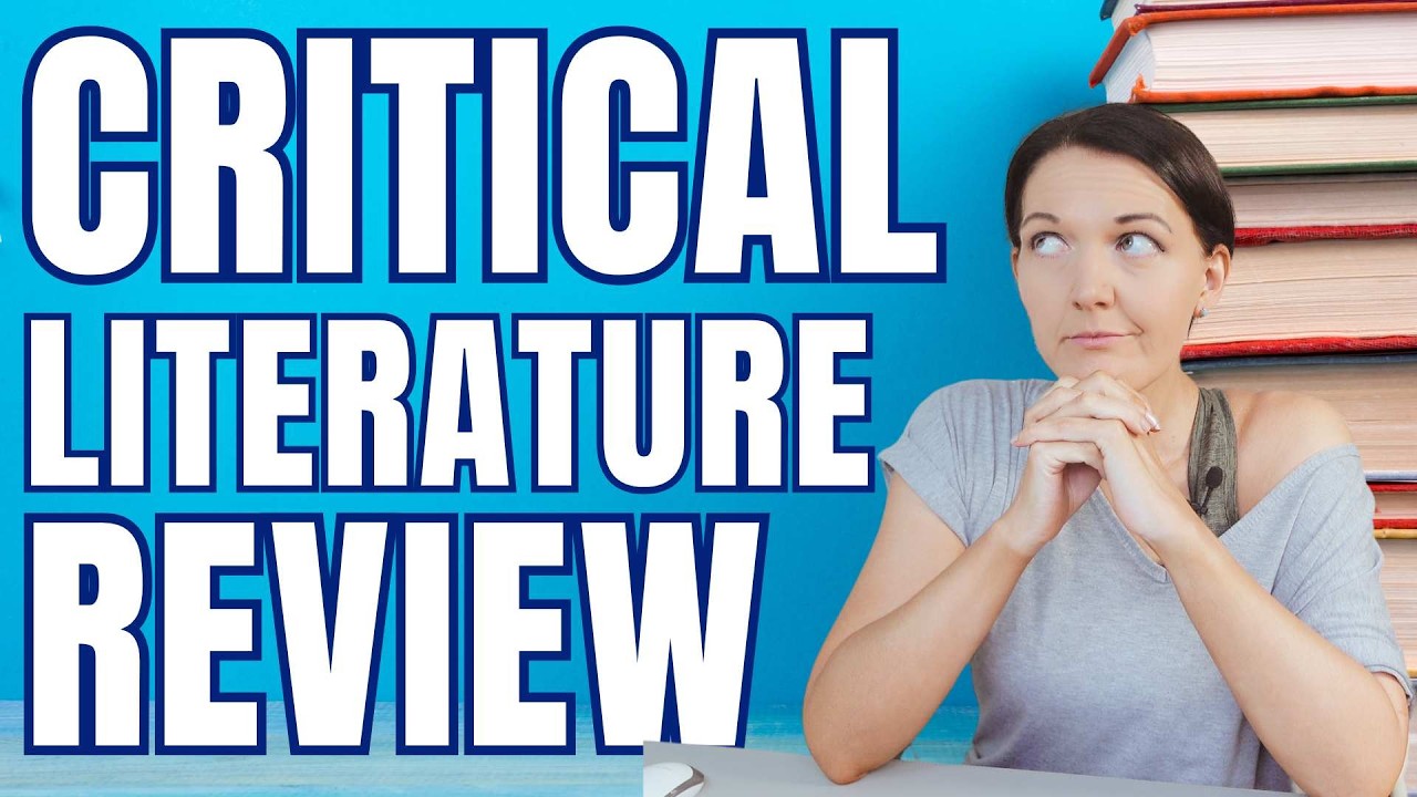 Critical literature review – how to do it well! - YouTube