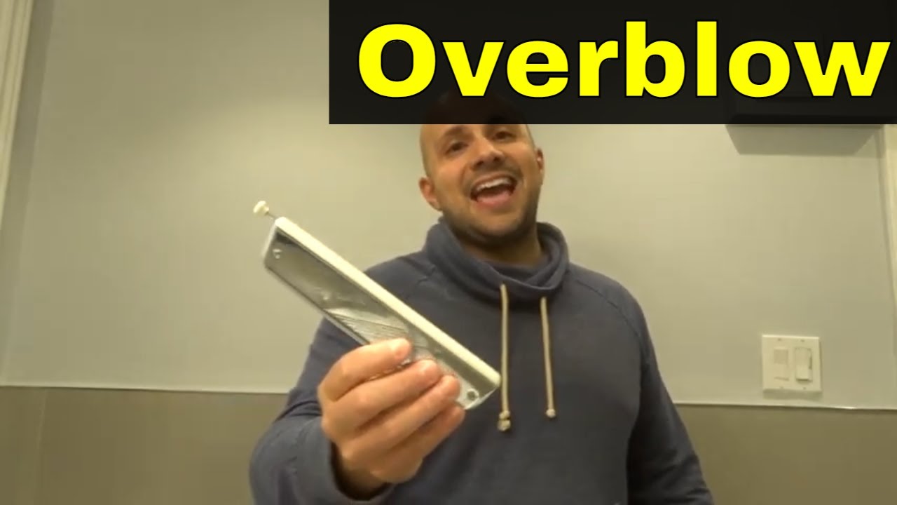 How To Overblow On A Harmonica-Beginner Tutorial-Step By Step - YouTube