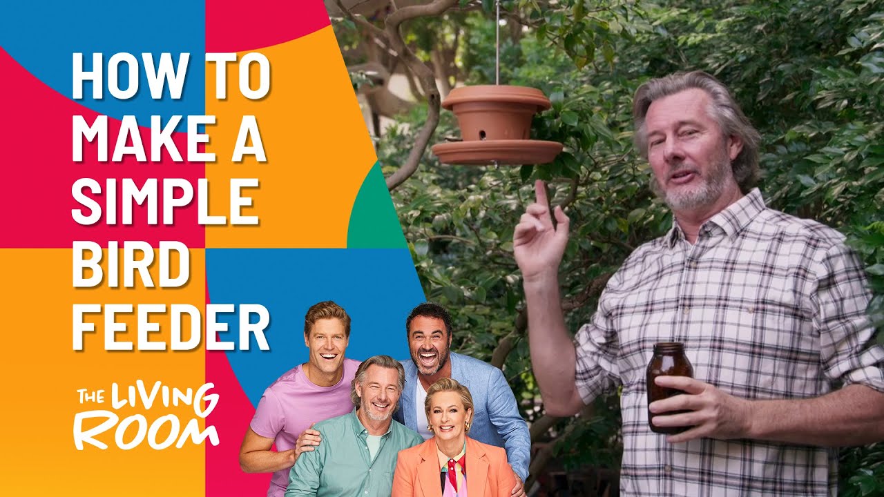 How To Make A Bird Feeder For Your Garden The Living Room Channel How To Make A Bird Feeder For Your Garden The Living Room Channel