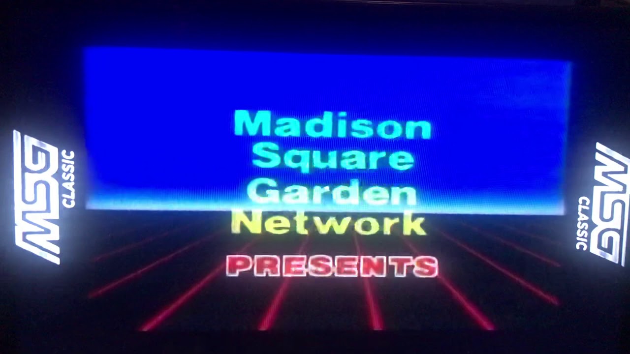 New York Rangers Hockey On MSG Intro 1984 - YouTube