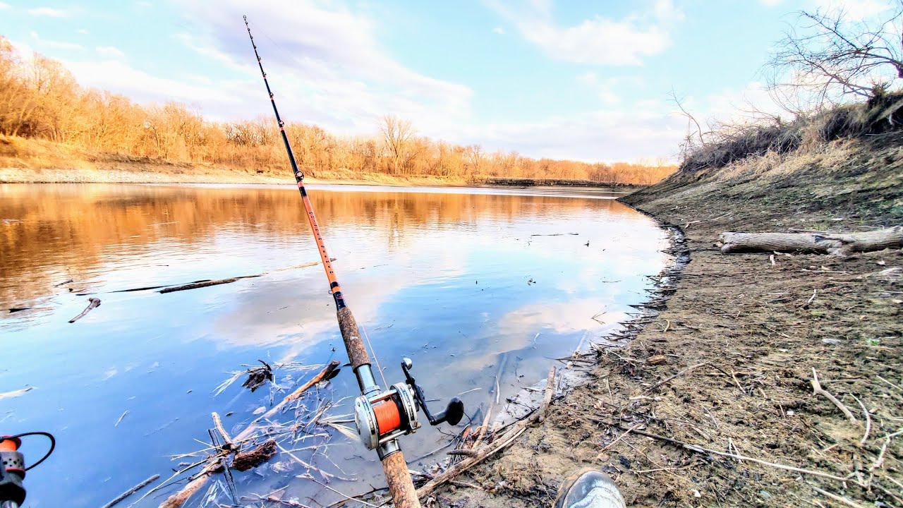 Fishing a HIDDEN Gravel Pit in the Woods!! (Using Rotten Baits) - YouTube