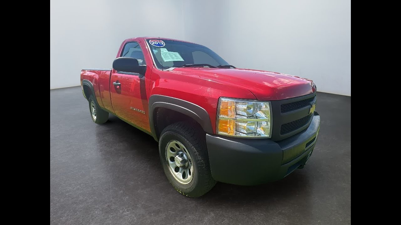 2012 Chevrolet Silverado_1500 Work Truck Monroe, Evansville, Verona ...