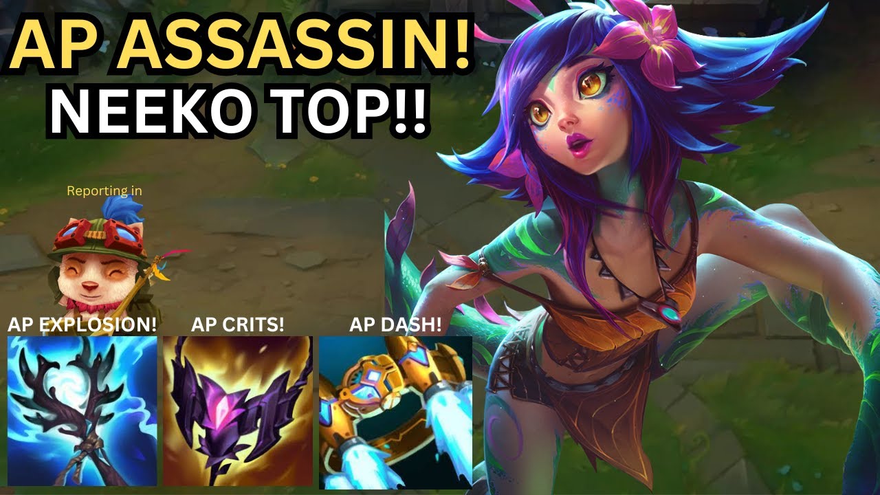 BURST AP ASSASSIN NEEKO TOP LANE! A-Z Top Lane Challenge! - YouTube