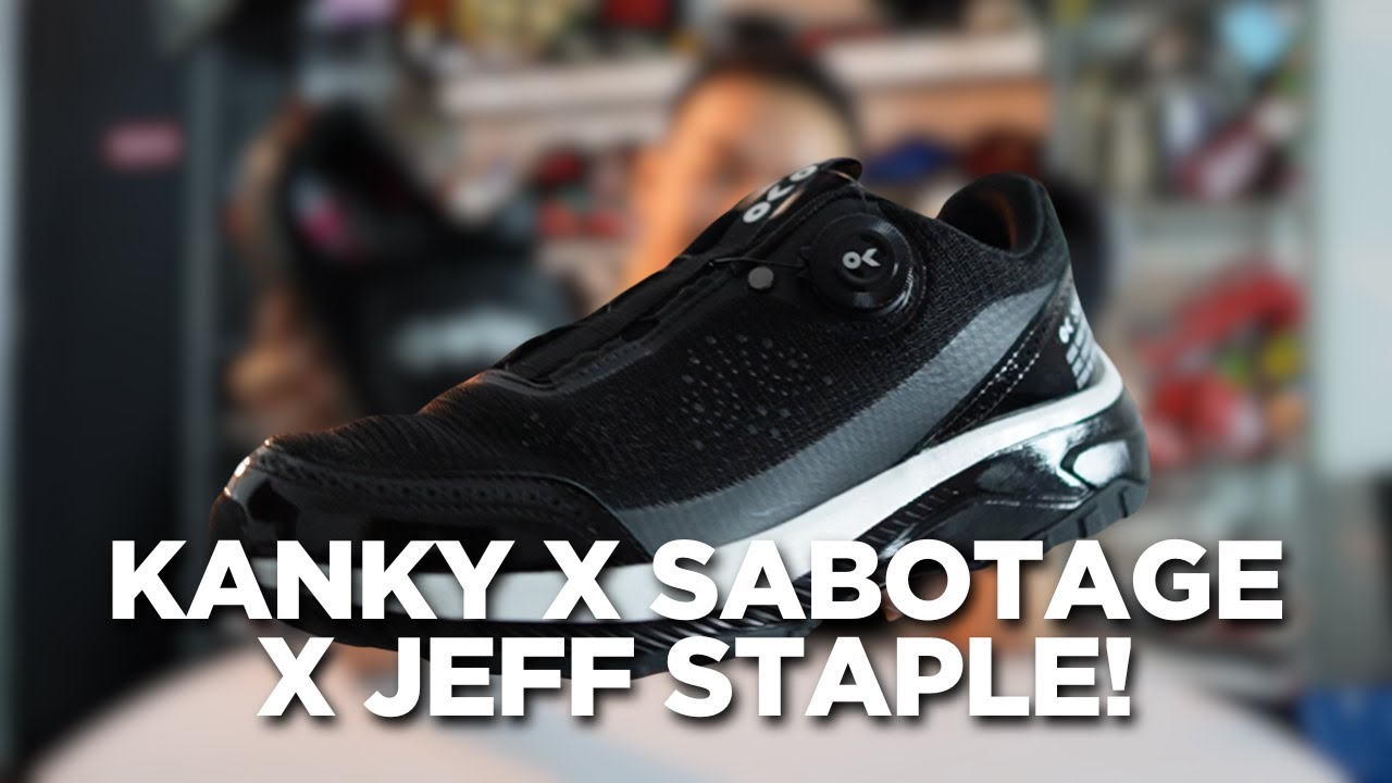 UNBOXING SEPATU KANKY X SABOTAGE X JEFF STAPLE! - YouTube