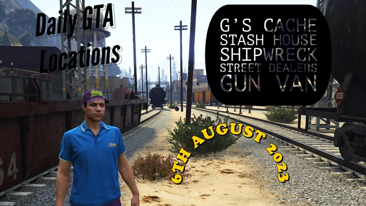 G's Cache, Stash House, Shipwreck, Street Dealers & Gun Van Locations ...