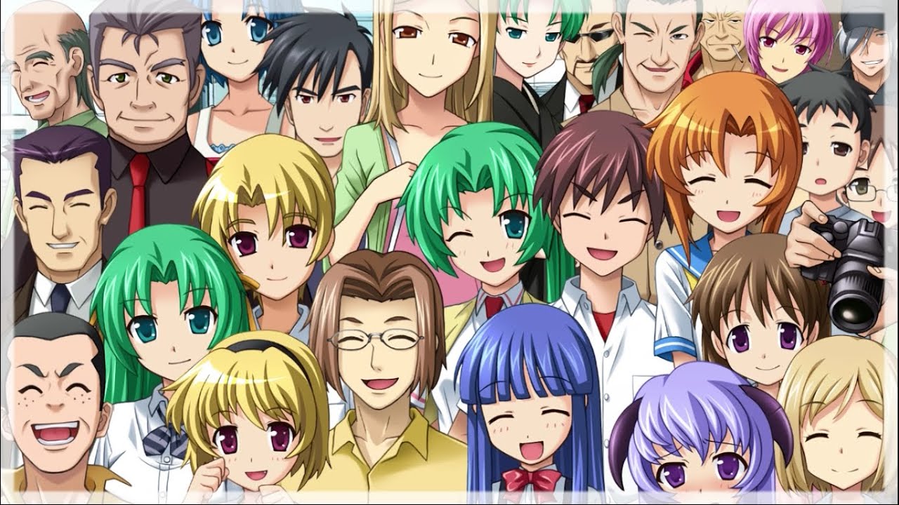 Higurashi When They Cry Rei: Cast Review + Staff Room - YouTube