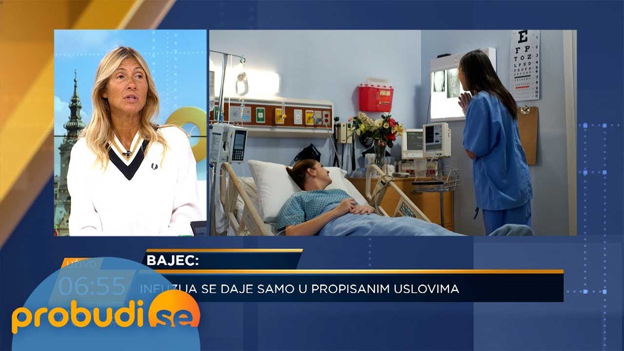 Bajec: Infuzija samo uz konsultaciju sa lekarom - YouTube