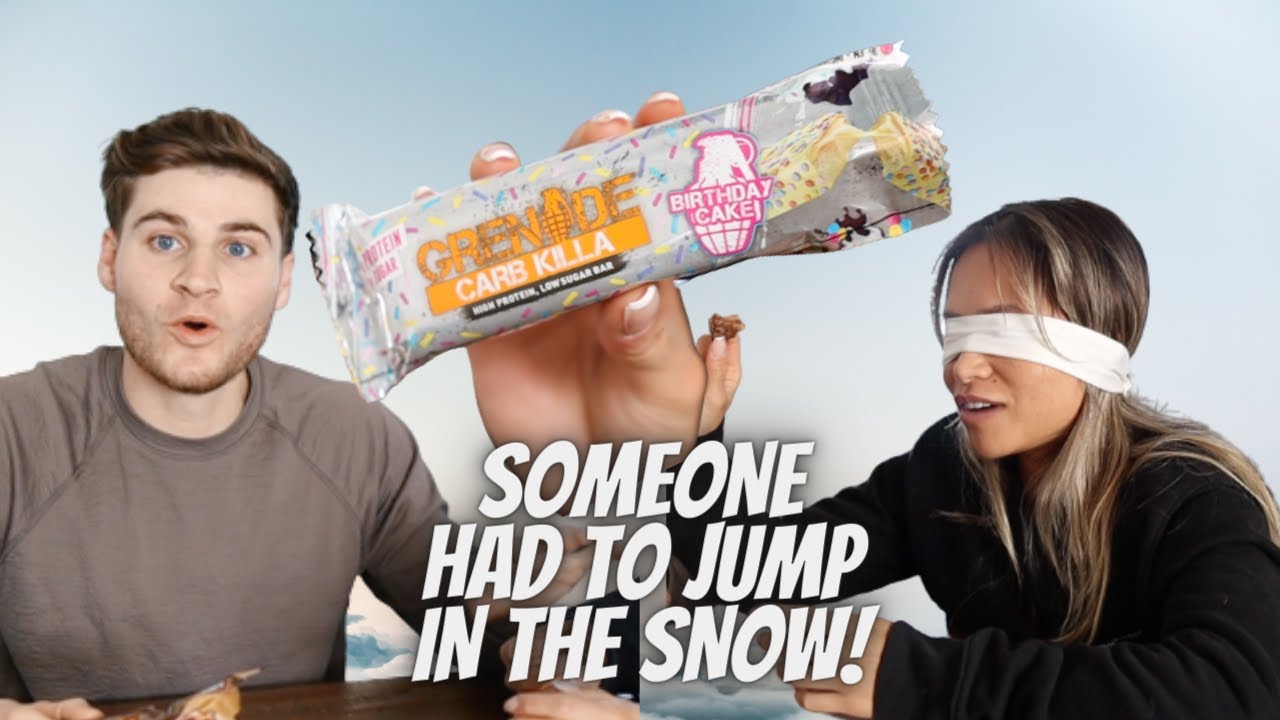 GUESS THE GRENADE PROTEIN BAR CHALLENGE! WITH KDKINETICS - YouTube