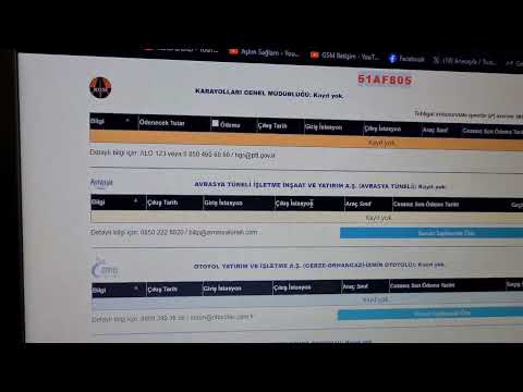 KGM İHLALLİ Geçiş Sorgulama | HGS Ceza , Borç Sorgulama| HGS İHLALLİ Geçiş Bilgileri Sorgulama