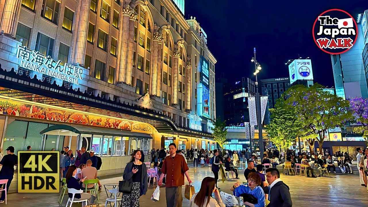 Namba: Osaka Nightlife, Street Food, and City Lights | Walking Tour ...