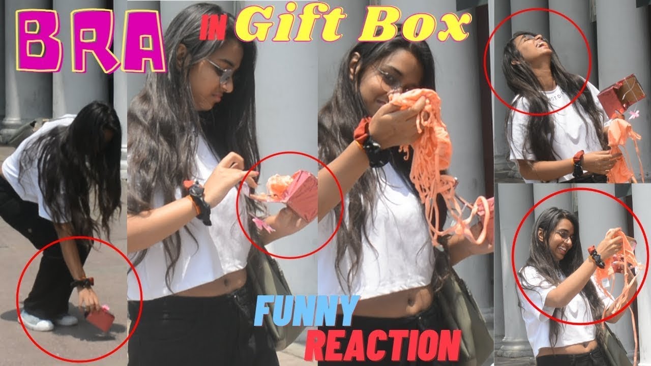 Bra In Gift Box || Best Reaction Prank On Girls part 3 || Prank Video ...