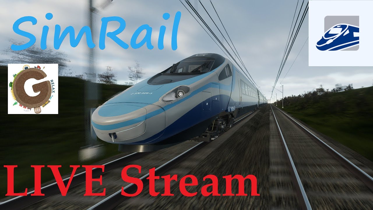 SimRail LIVE STREAM SimRail - The Railway Simulator CZ/SK - YouTube