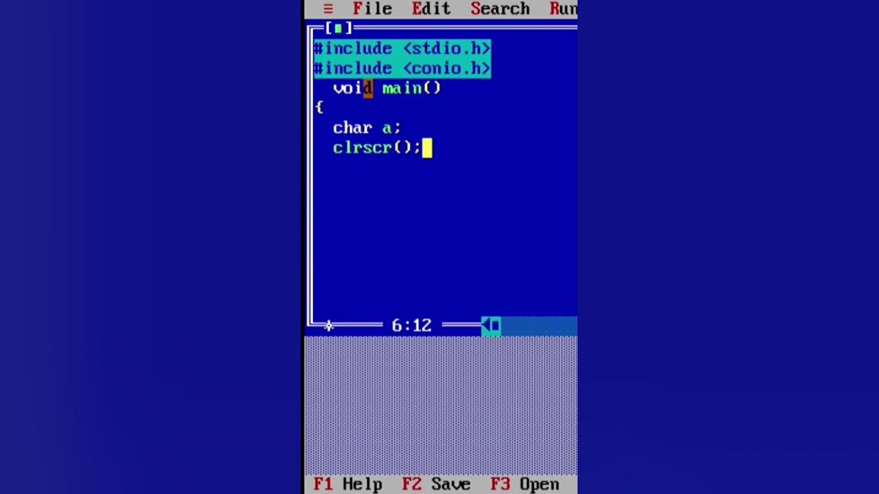 How To Declare Char Variable And Display On Screen Clanguage Programming Coding Youtube