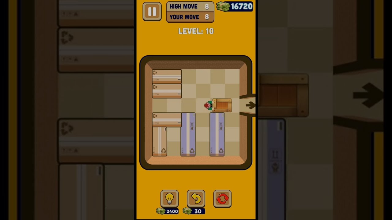 Push box out easy mode level 1 to 10 - YouTube