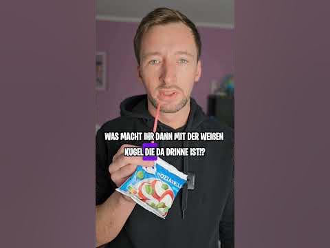 Was macht ihr mit der weißen Kugel vom Mozzarella!? #shorts - YouTube